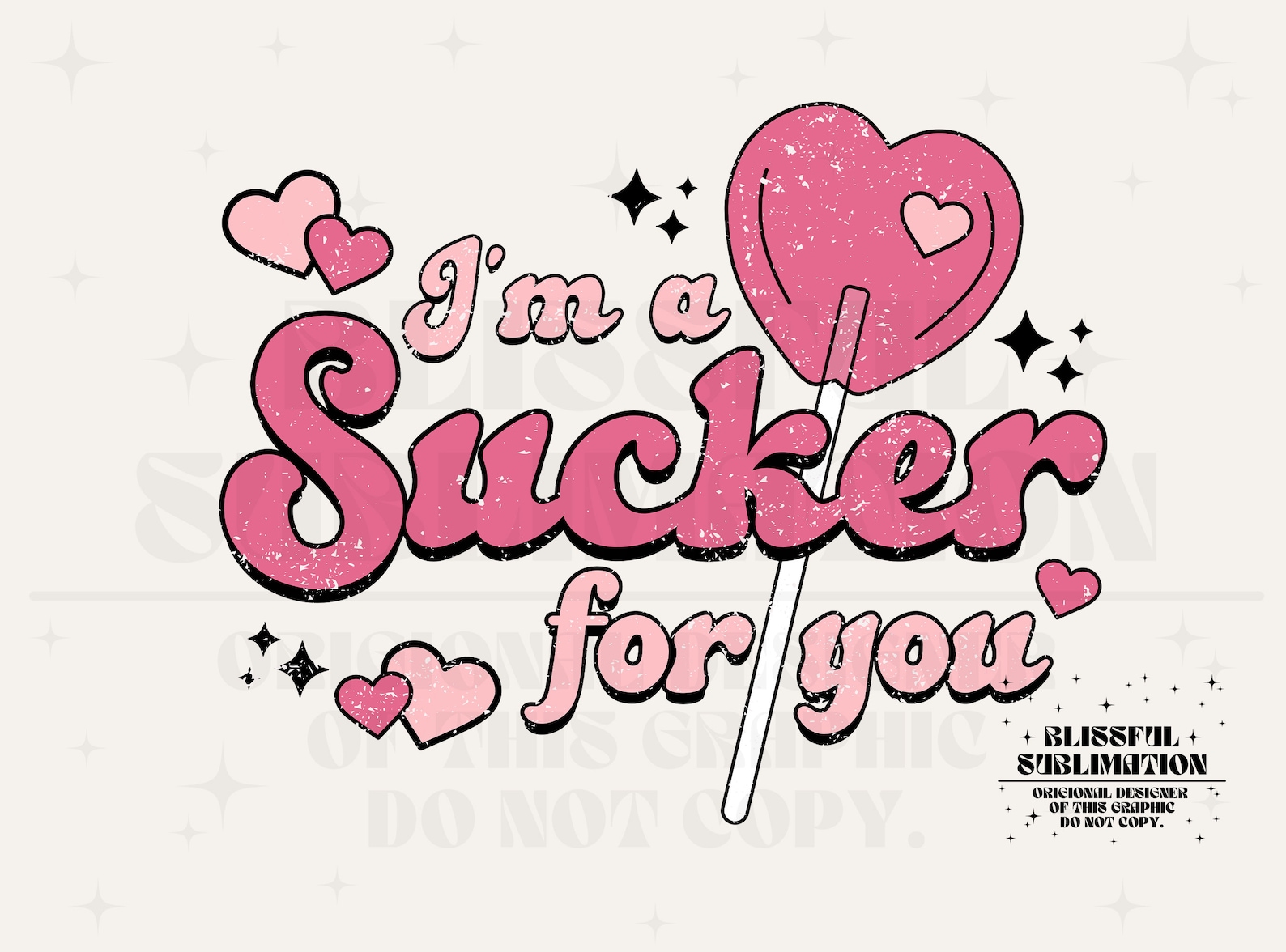 I'm a Sucker for You PNG Digital Download Valentines - Etsy