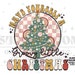 Retro Christmas PNG, Retro Sublimation Design Download, Christmas Tree ...