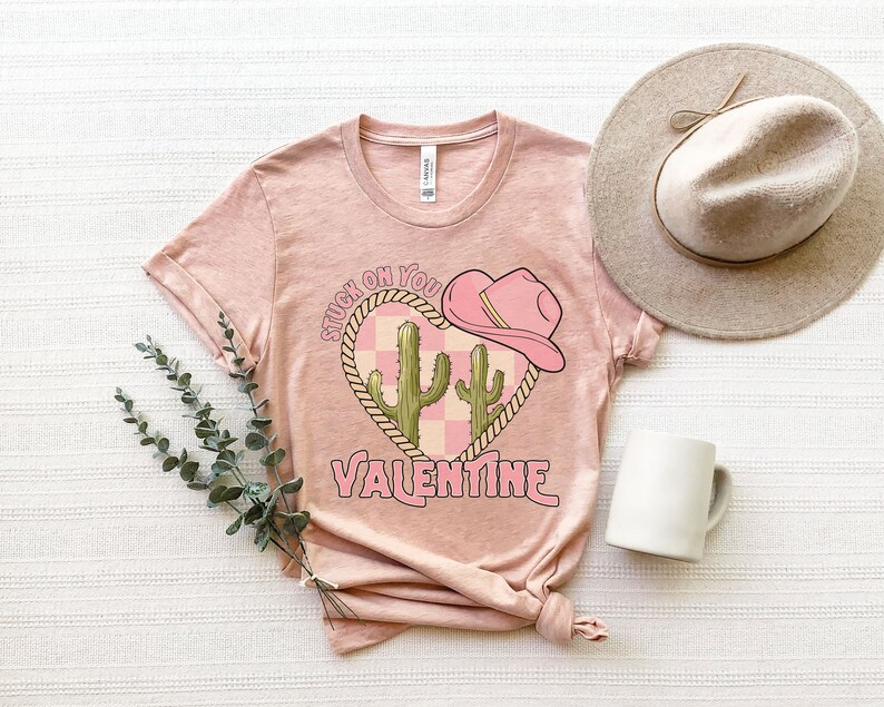 Stuck on You PNG, Valentine PNG, Valentines Day T Shirt Design, Retro ...