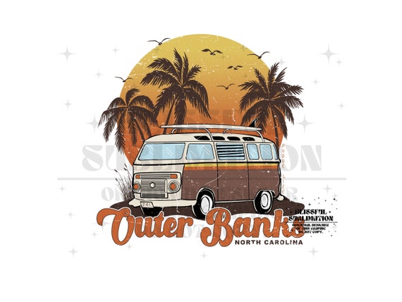 Outer Banks PNG Retro Sublimations Pogue Life Png - Etsy