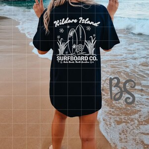 Kildare Island Surfboard Co. PNG | Outer Banks PNG T- Shirt Design ...