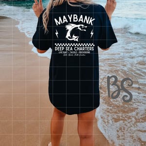 Maybank Deep Sea Charters PNG | Outer Banks PNG T- Shirt Design ...
