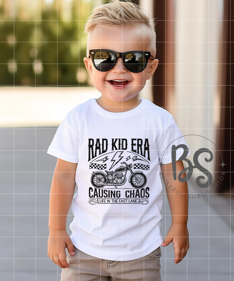 Toddler Png, Rad Kid Era Png, Trendy Kid Shirt Png, Cool Kid Png ...