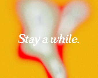 I Want You to Stay PRINT - Etsy