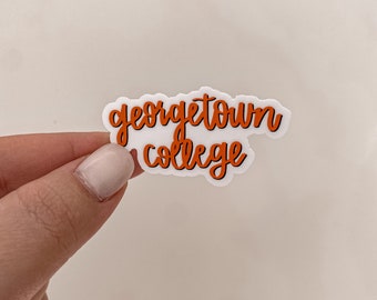 Georgetown Decal - Etsy