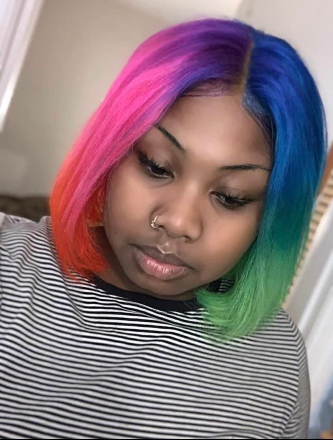 Multi Color Bob - Etsy