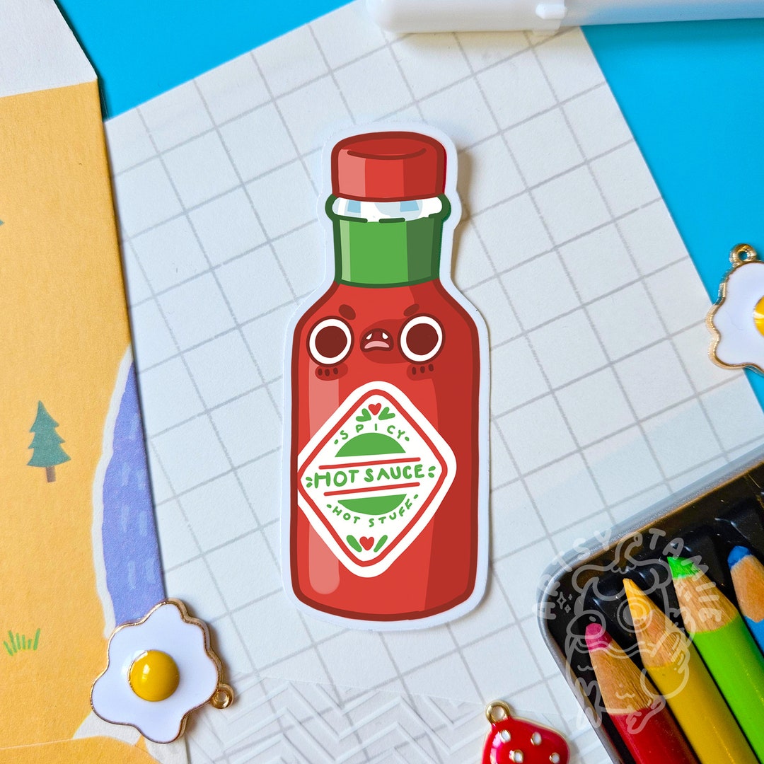 Tabasco Sauce Stickers Hot Sauce Stickers Vinyl Sticker - Etsy