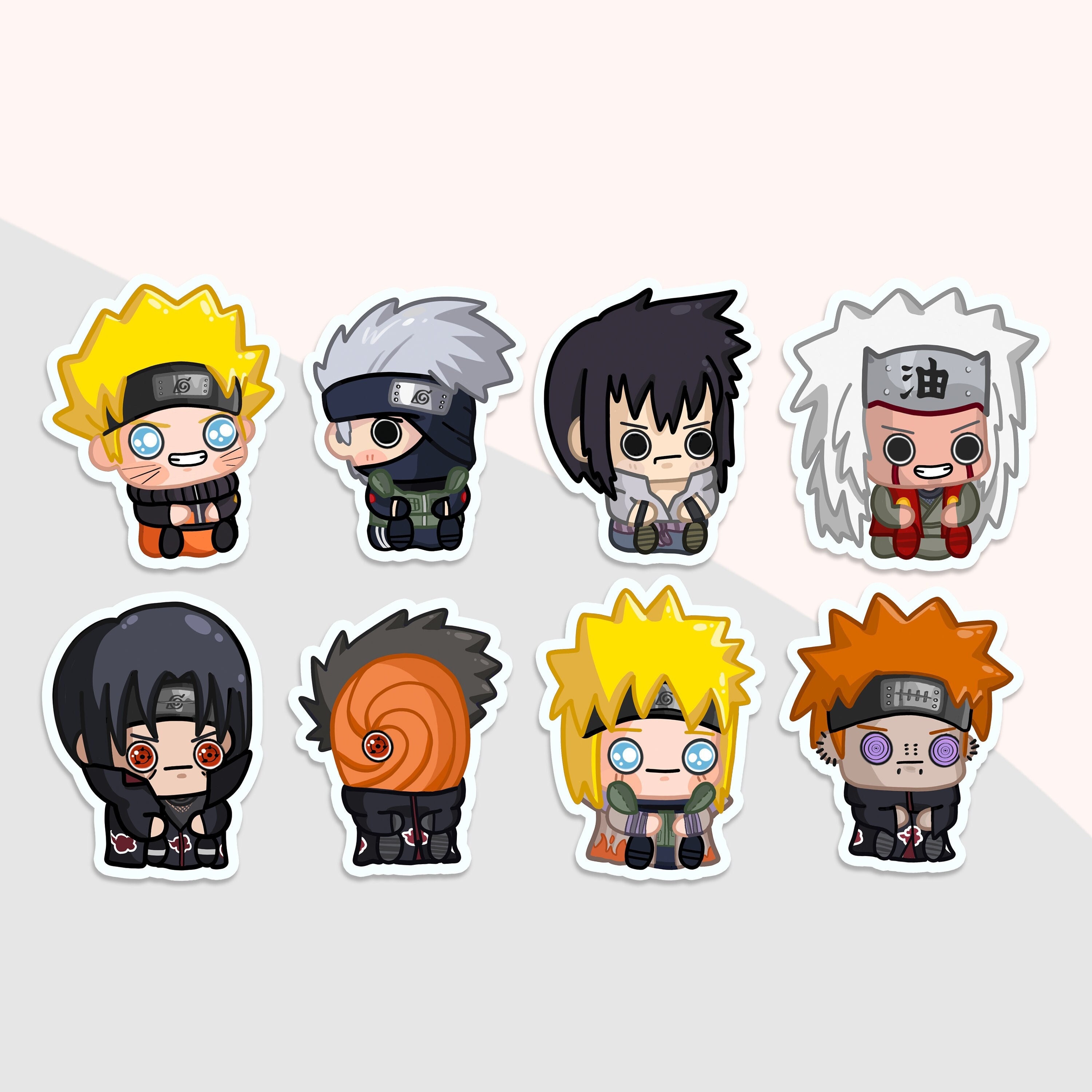 Paper & Party Supplies Stickers, Labels & Tags stationery art Naruto ...
