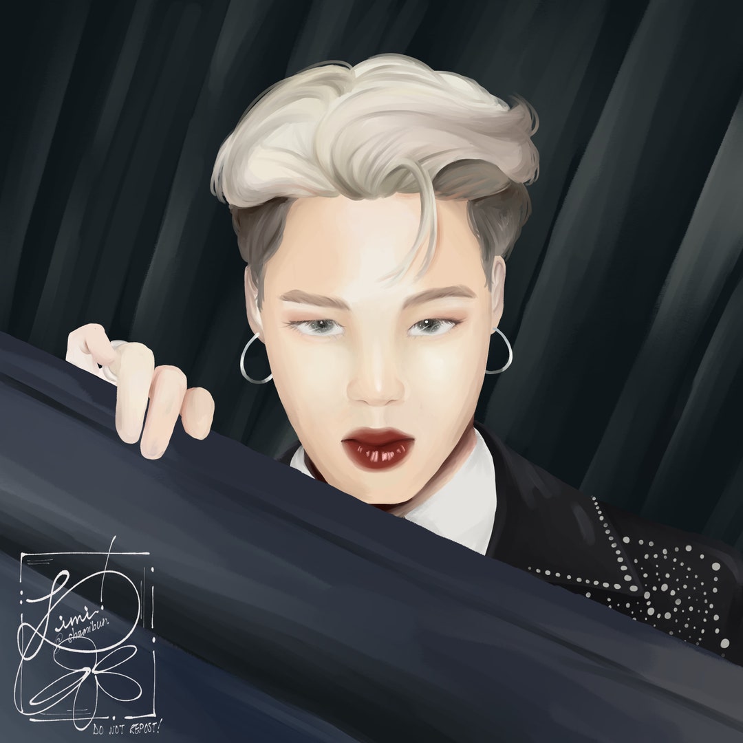 BTS JIMIN Dicon Art Impresión - Etsy España