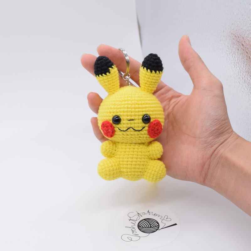 Crochet Keychain - Etsy