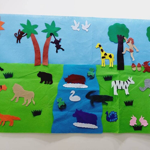 Felt Forest Animals - Etsy