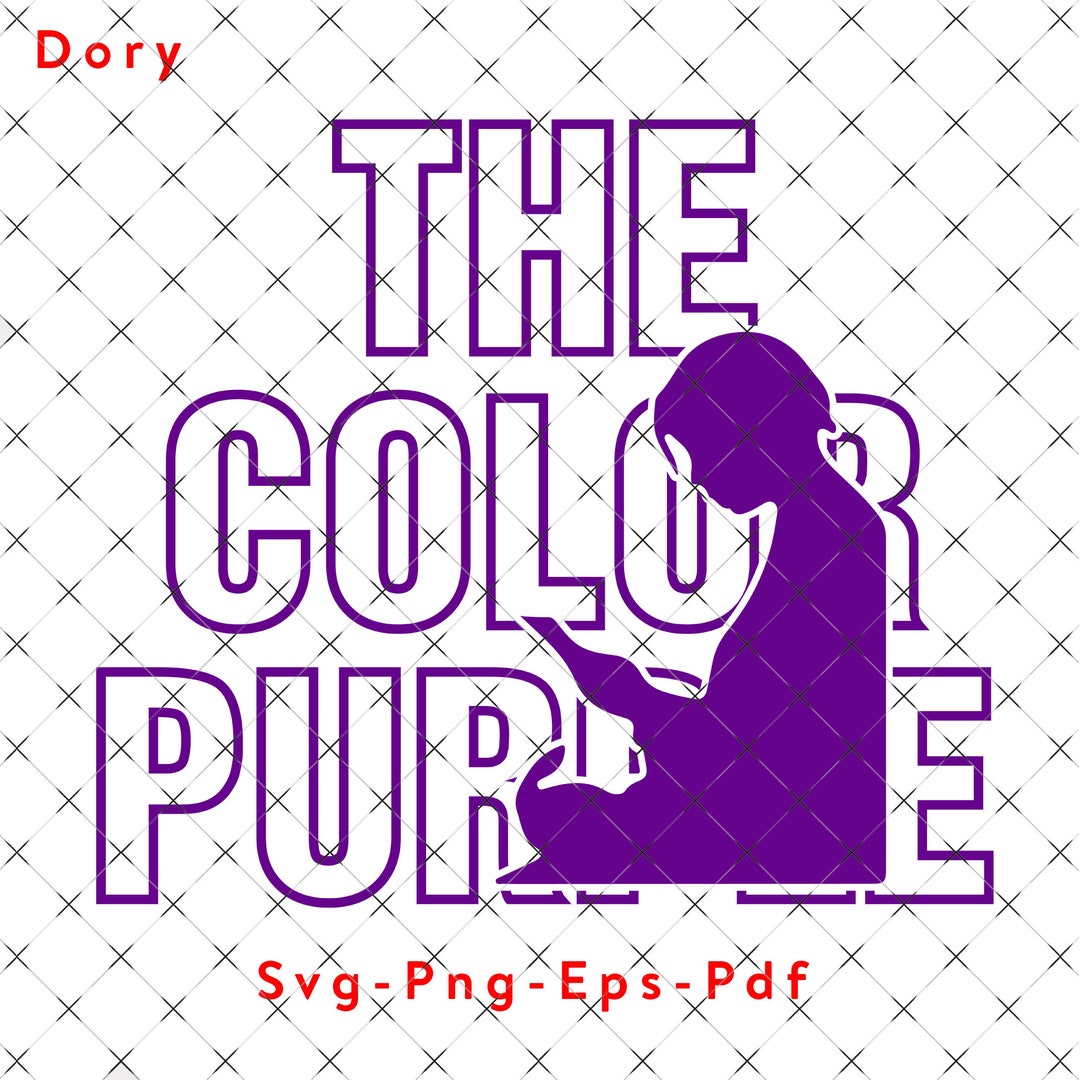The Color Purple Svg Png, the Color Purple Musical 2023 Movie Png ...