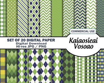 Blue Green Digital - Etsy