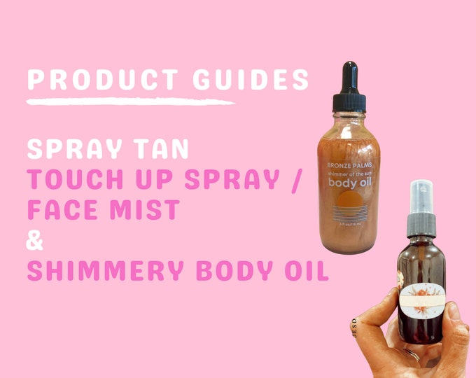 Spray Tan Artist Product Label Template | Editable Tanning Mousse Label ...