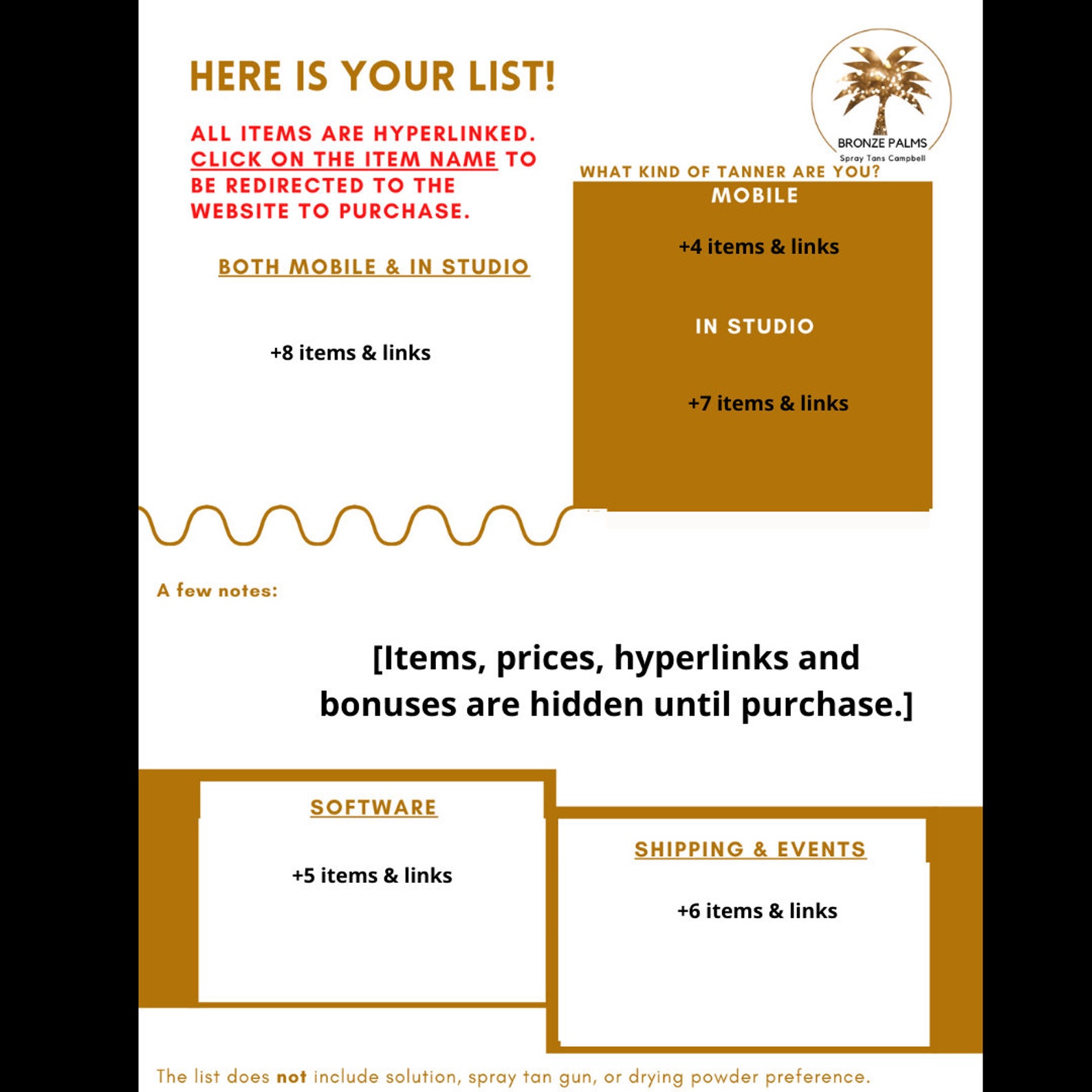 Spray Tan 101: Starter Guide - Spray Tan Business Checklist, Spray ...