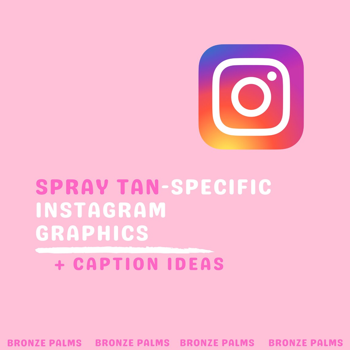 Spray Tan Instagram Graphic Quotes, Spray Tan Business, Canva Instagram ...