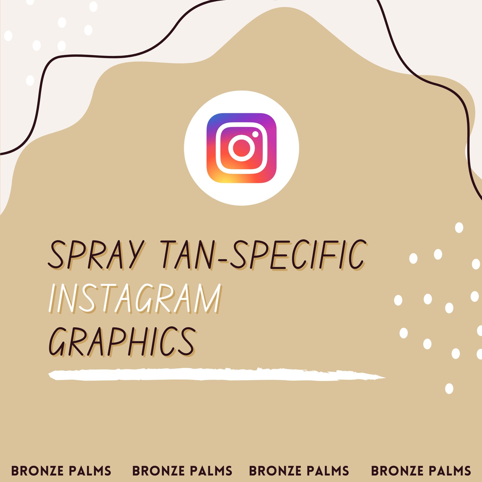 Spray Tan Instagram Graphic Quotes Spray Tan Business Canva - Etsy