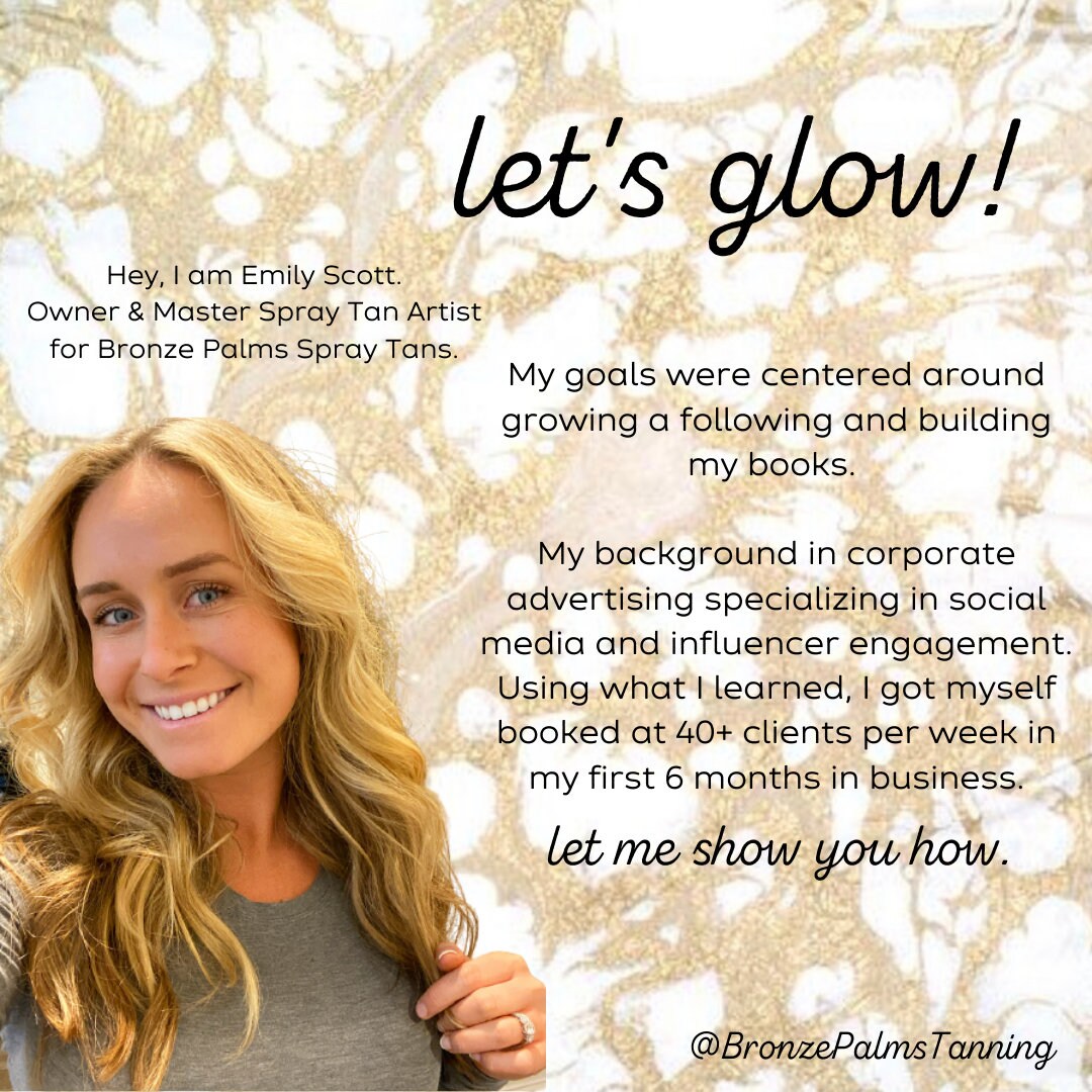 Spray Tan Instagram Guide on Client Engagement Dming Clients and ...