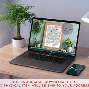 New Home Custom Map PRINTABLE Personalized Location Poster First Home ...