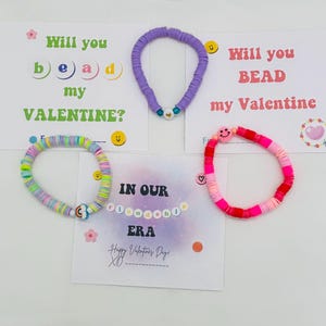 Classroom Valentine Bracelet - Kids Tween Teen Valentine Goodies ...