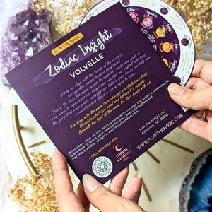Zodiac Moon Phase Volvelle Zodiac, Spiritual Tool, Divination ...
