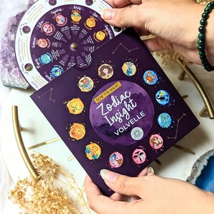 Zodiac Moon Phase Volvelle Zodiac, Spiritual Tool, Divination ...