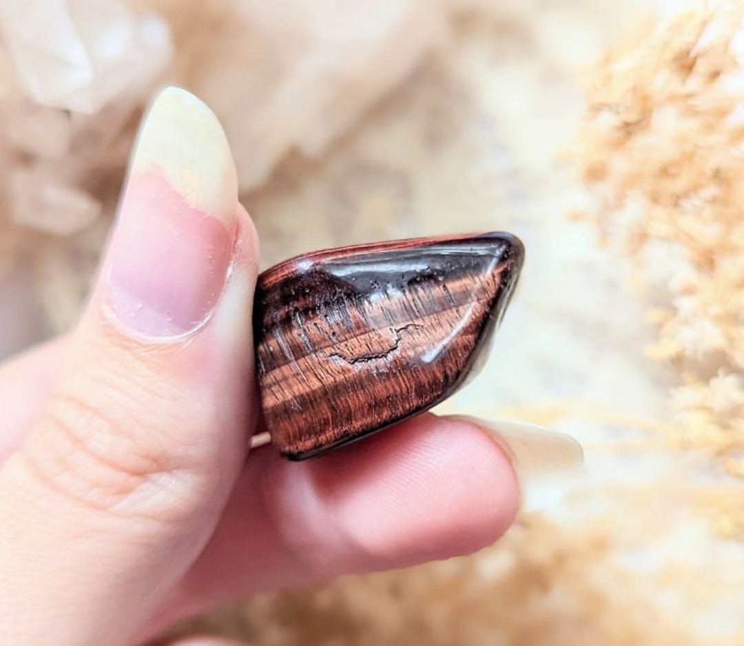 Tumbled Red Tigers Eye Root Chakra, Crystal Lover, Party Favor, Green ...