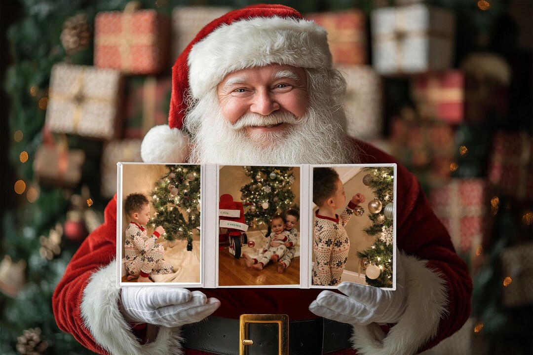 Beautiful Santa Mock up Done for You! Trifold - Etsy