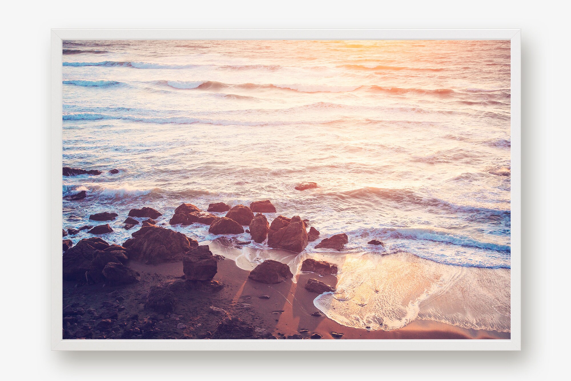 Bodega Bay Ocean Wall Art Sunset Photo Ocean Photography - Etsy
