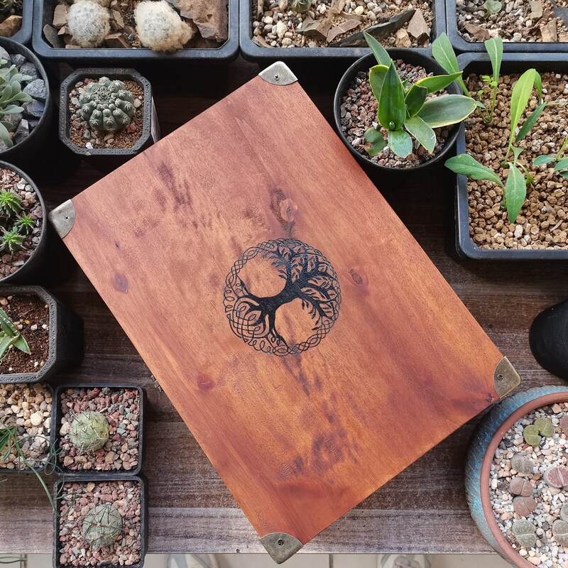 Tree of Life Wood Box - Etsy