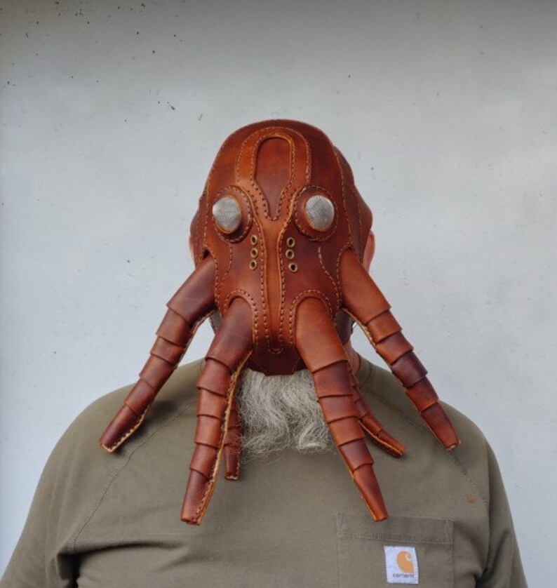 Leather Cthulhu Mask - Etsy