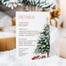 Editable Christmas Weekend Itinerary Template, Holiday Travel Schedule ...