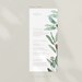 PARADISE | Tropical Menu Template Editable Template Instant Download ...