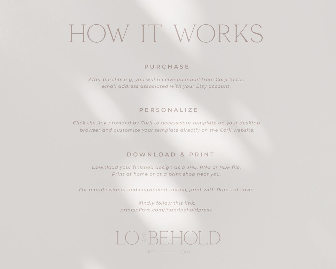 ENCHANTED | Wedding Menu Template Elegant Floral Editable Template ...