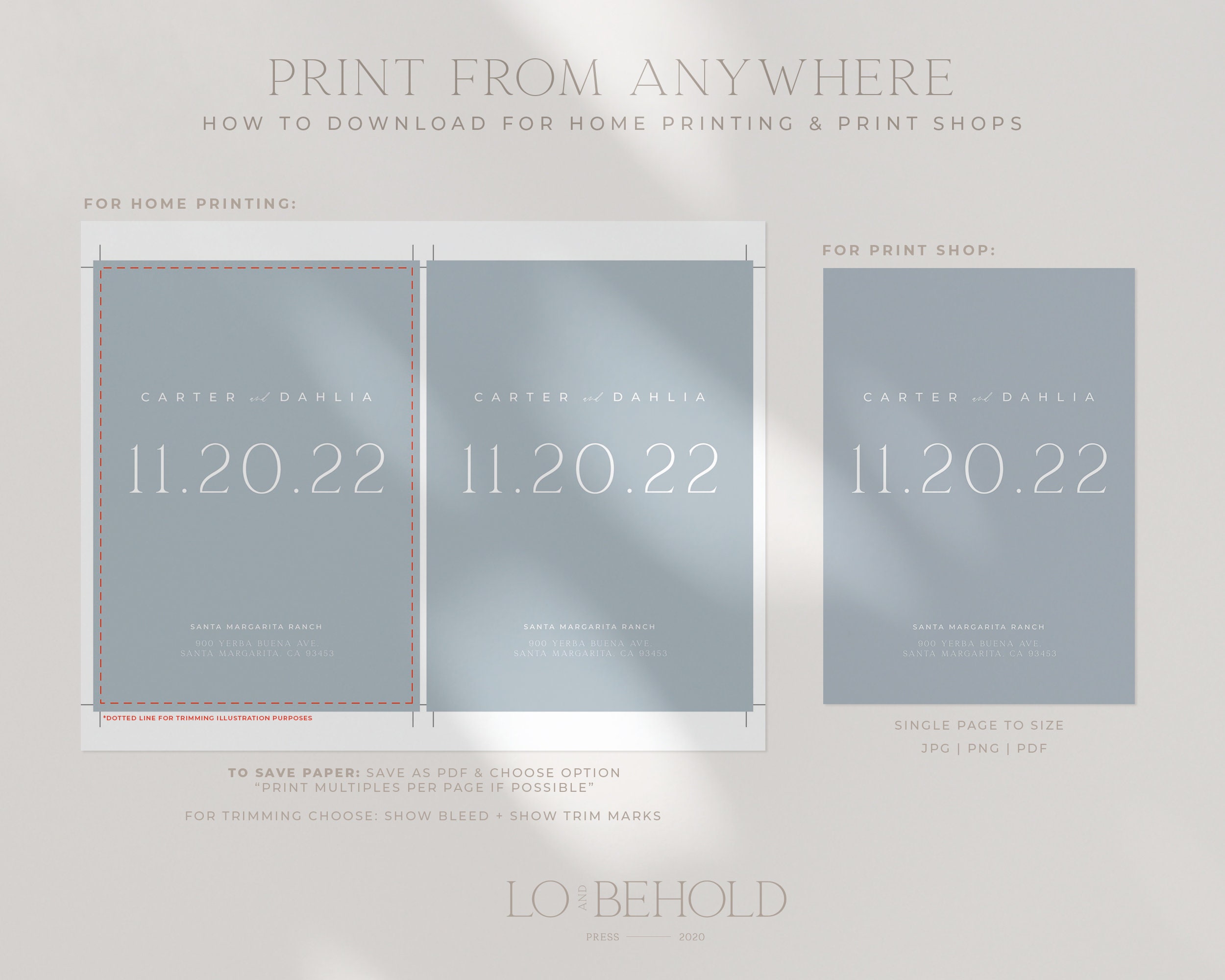 ENCHANTED Wedding Invitation Suite Elegant Floral Editable - Etsy