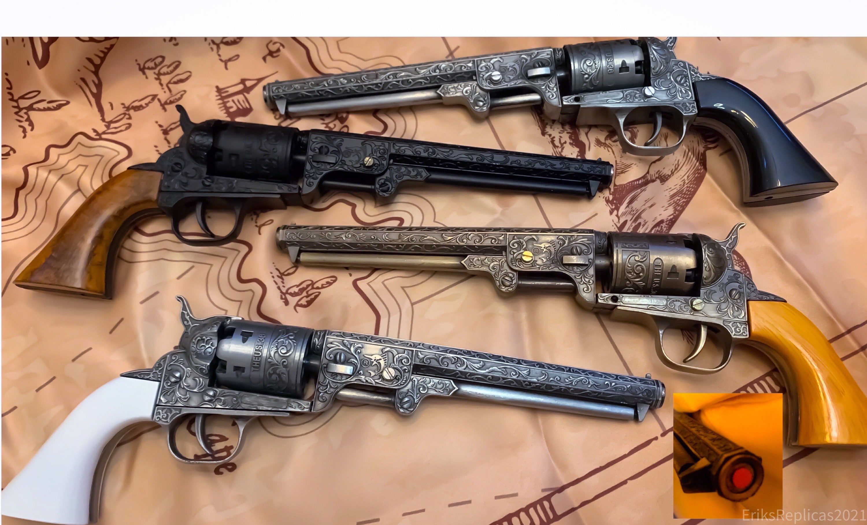 RDR RDR2 Revolver Pistol Replica Gun RDR2 Red Dead Redemption | Etsy