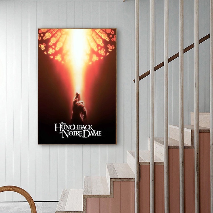The Hunchback of Notre Dame FILMS Movie Canvas Art Poster Unframe Multiple Choice-12x18''24x36 ...