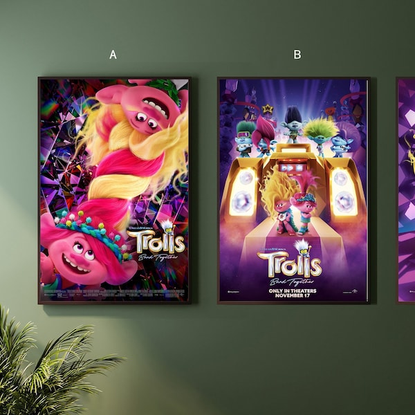 Trolls Poster - Etsy