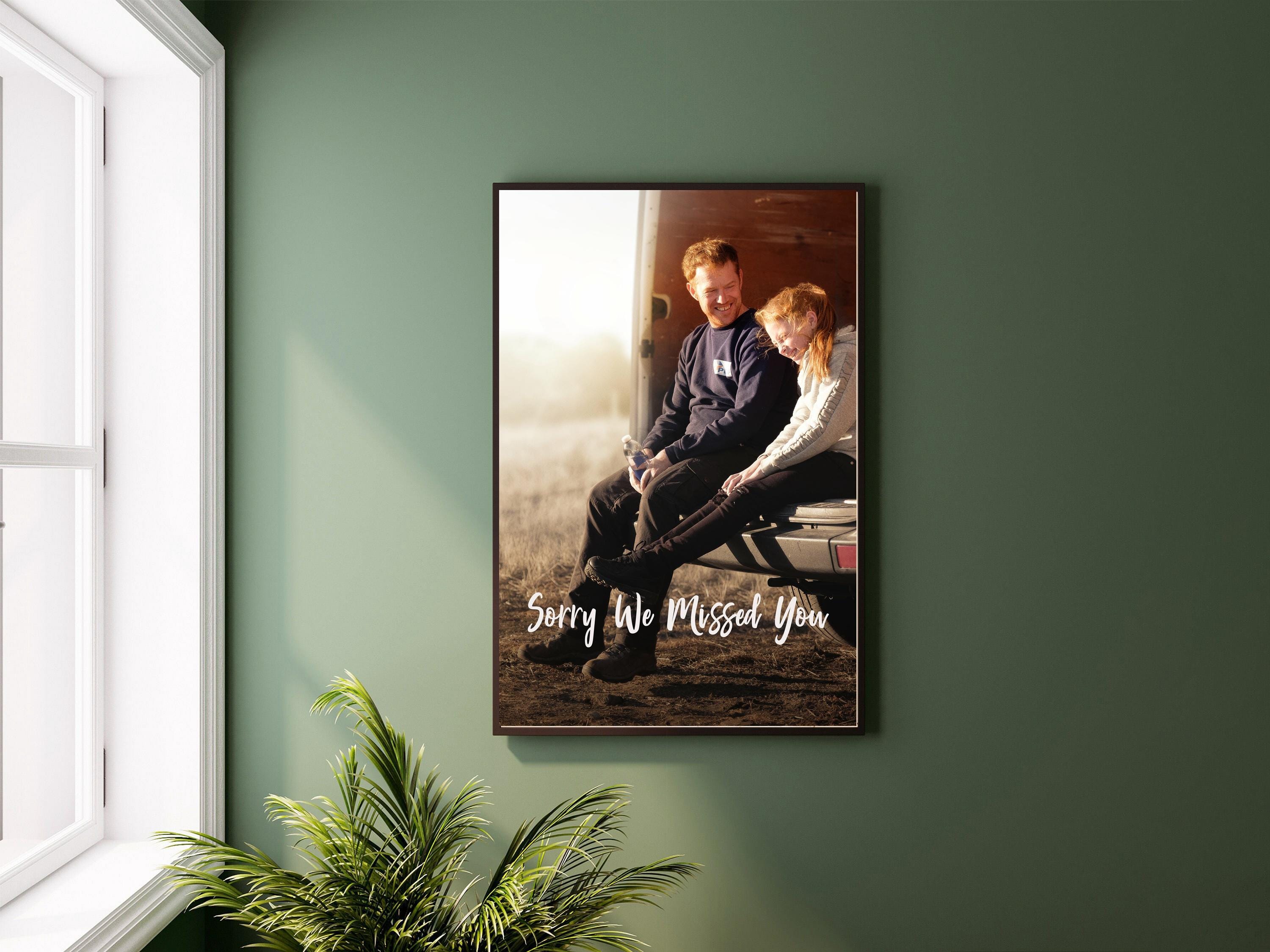 Sorry We Missed You Film Movie Canvas Art Poster Unframe Multiple ...