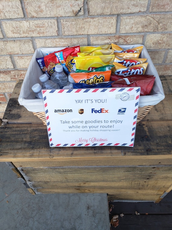 Delivery Driver Sign Instant Download / Amazon / USPS / Fedex | Etsy