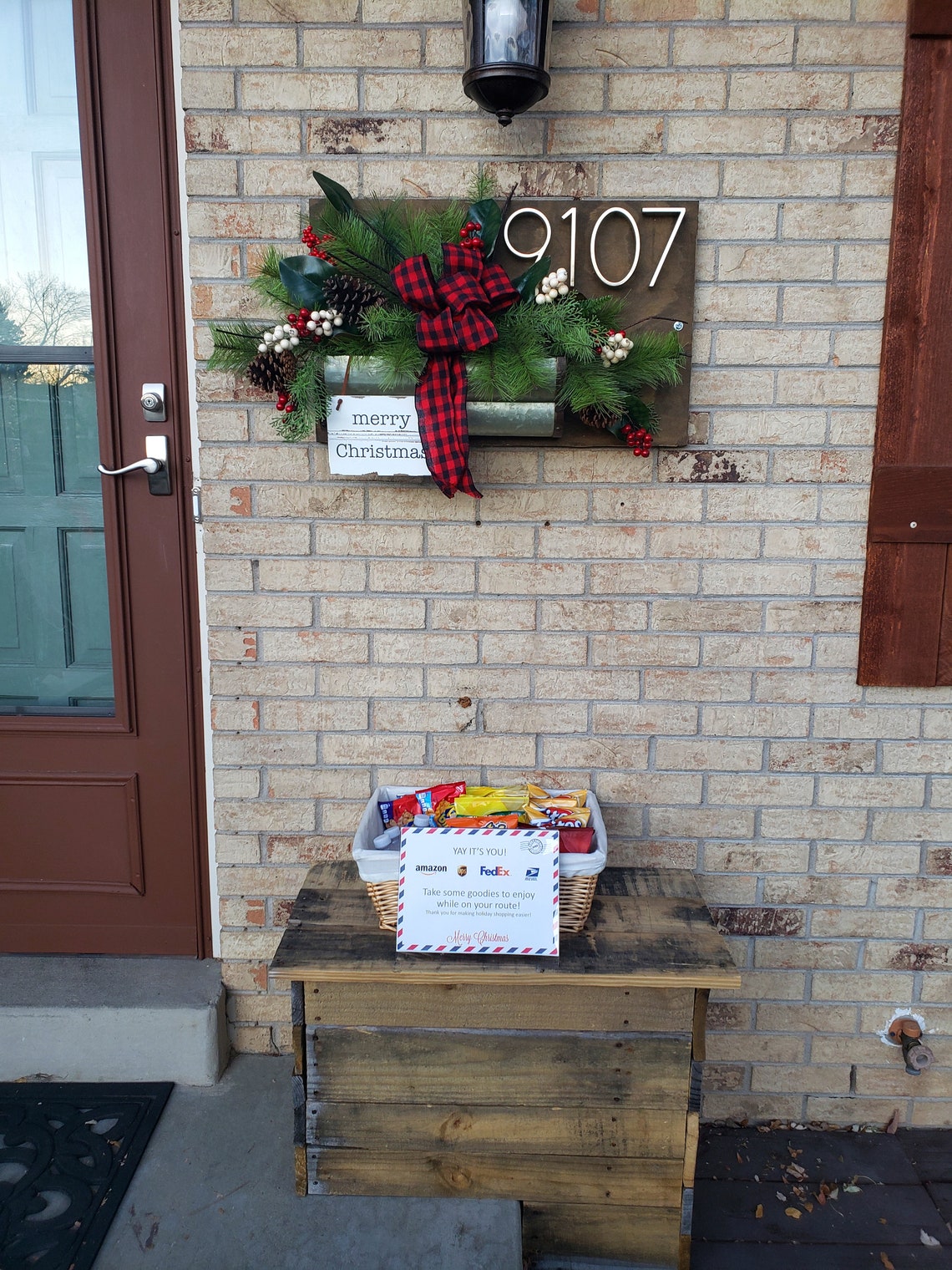 Delivery Driver Sign Instant Download (holiday) / Amazon / USPS / Fedex ...