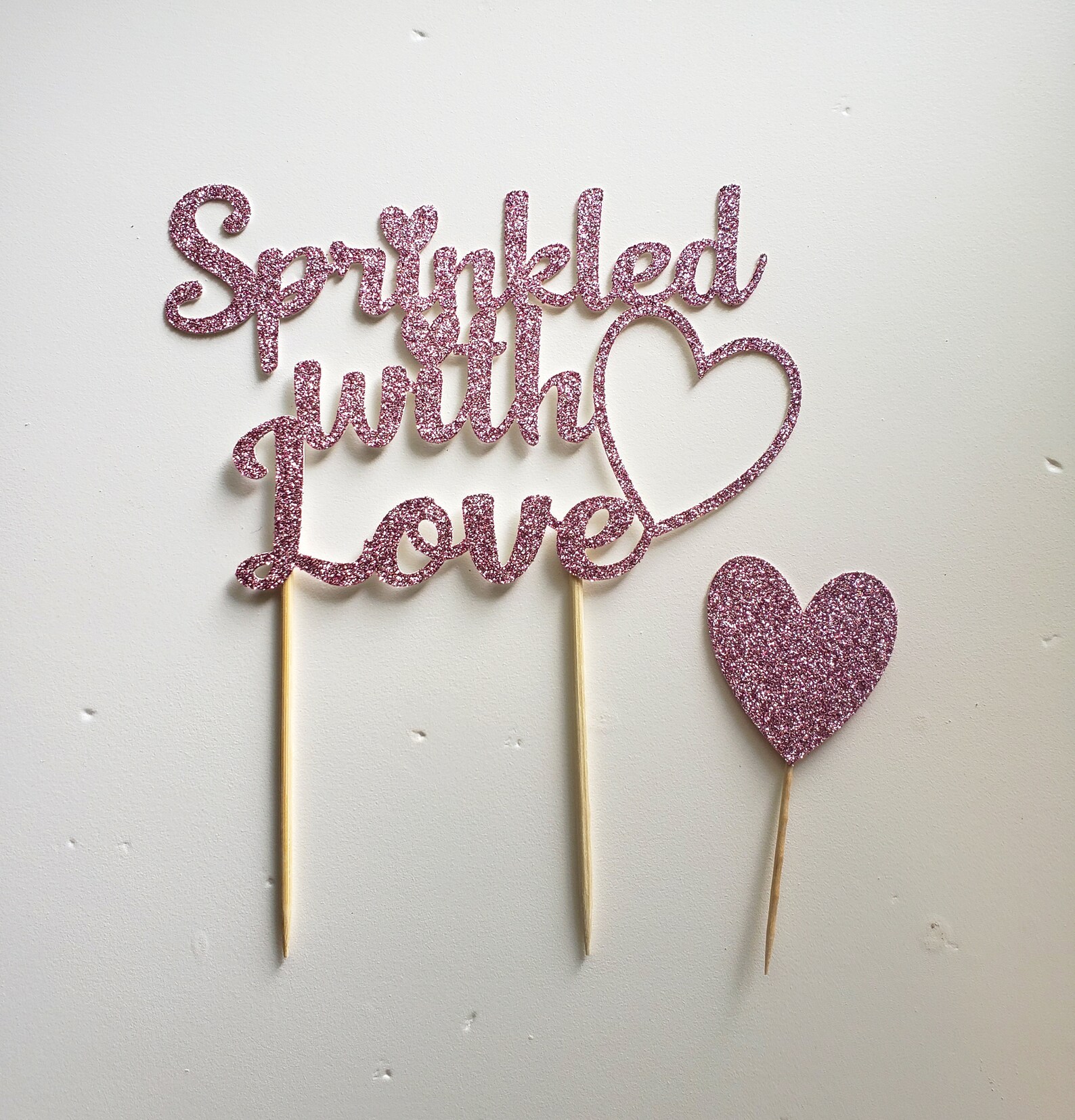 Sprinkled With Love Cake Topper Baby Sprinkle Cake Topper - Etsy