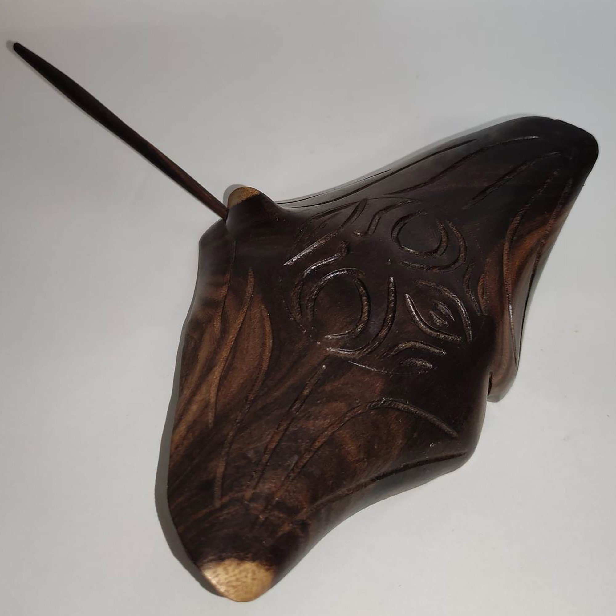 Manta Ray Wood Carving 6 ry15-1 Hand Carved Manta Ray - Etsy