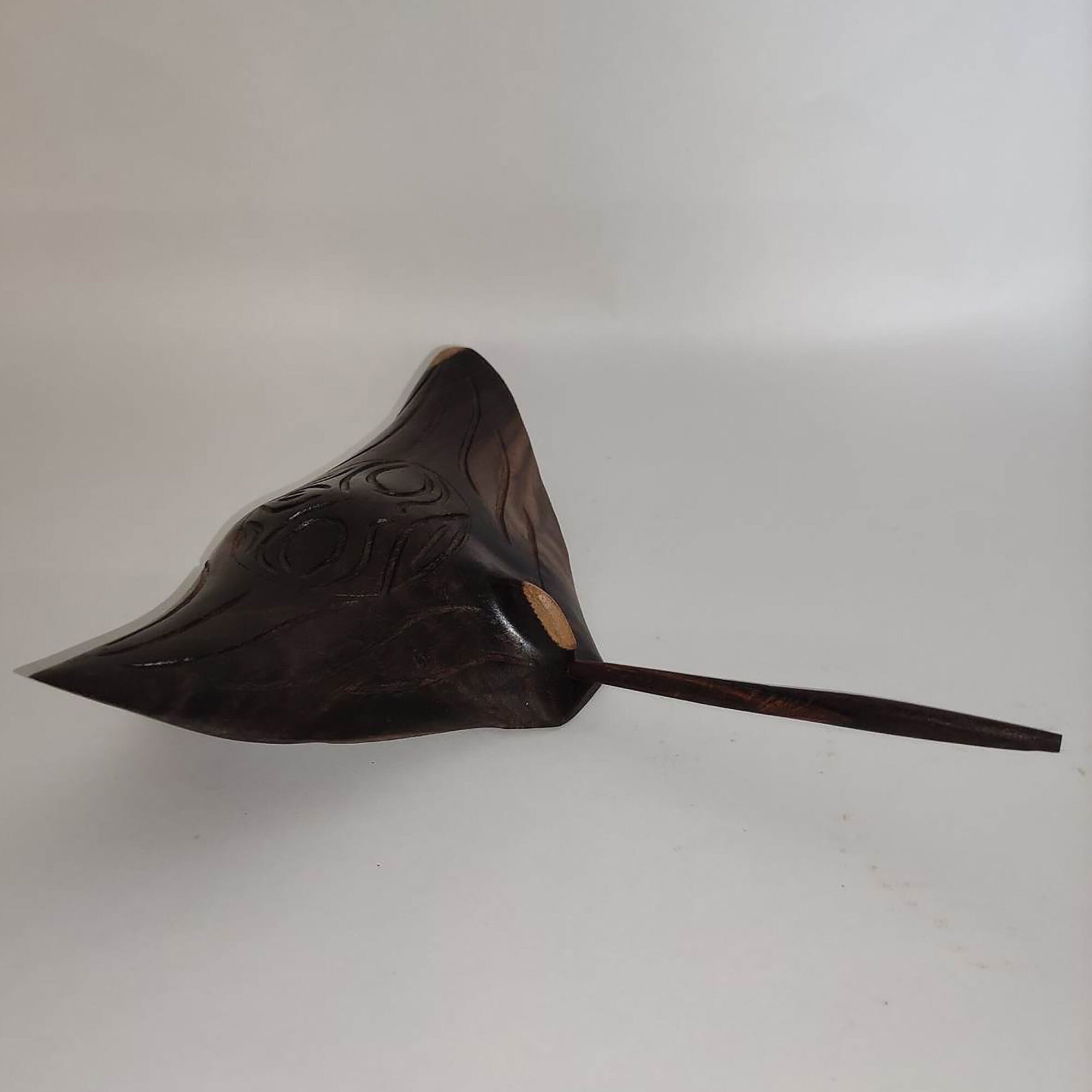 Manta Ray Wood Carving 6 ry15-1 Hand Carved Manta Ray - Etsy