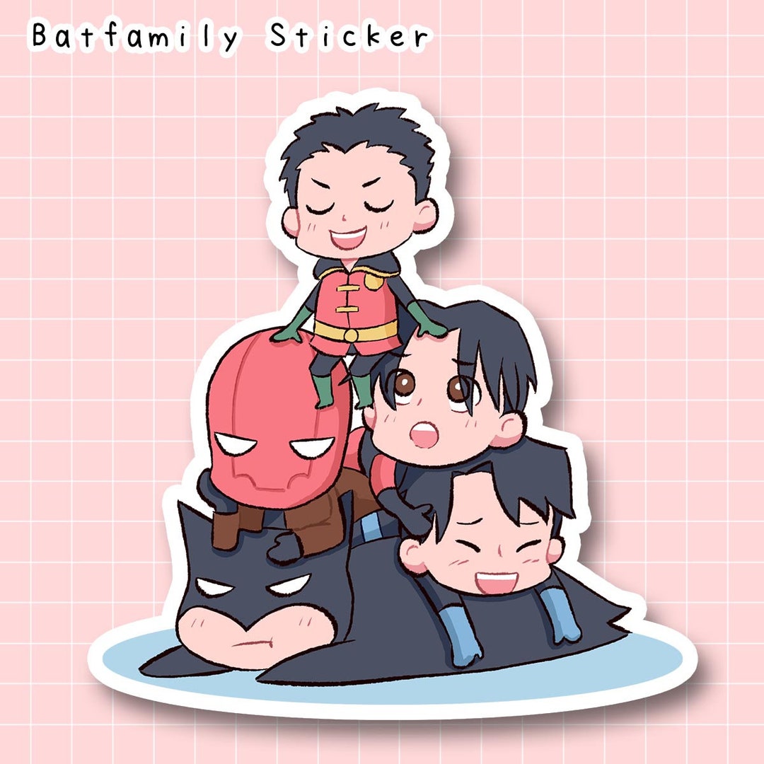 Batfamily Stickers - Etsy