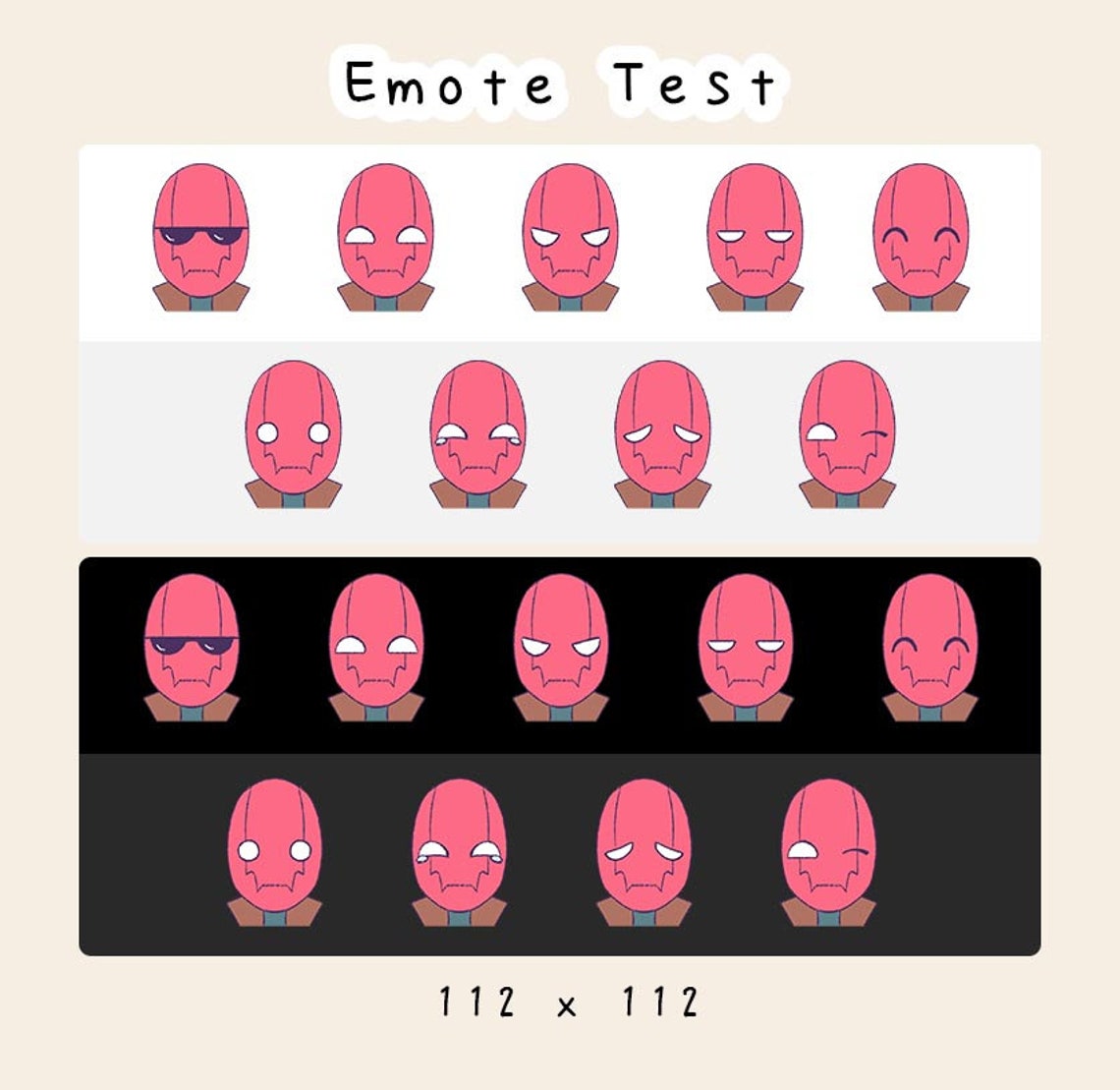 Redhood Twitch/discord Emotes, Emojis (digital Download) - Etsy