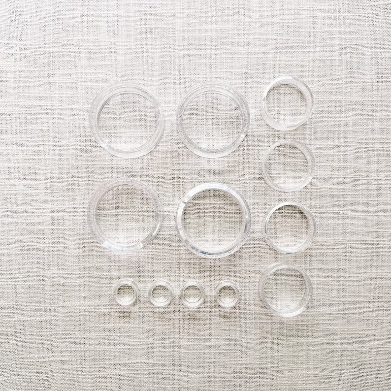 Set of 12 Round Floral Risers for Photographers Invitation Flat Lays - Etsy