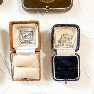 Antique Push Pin Ring Boxes From England - Etsy
