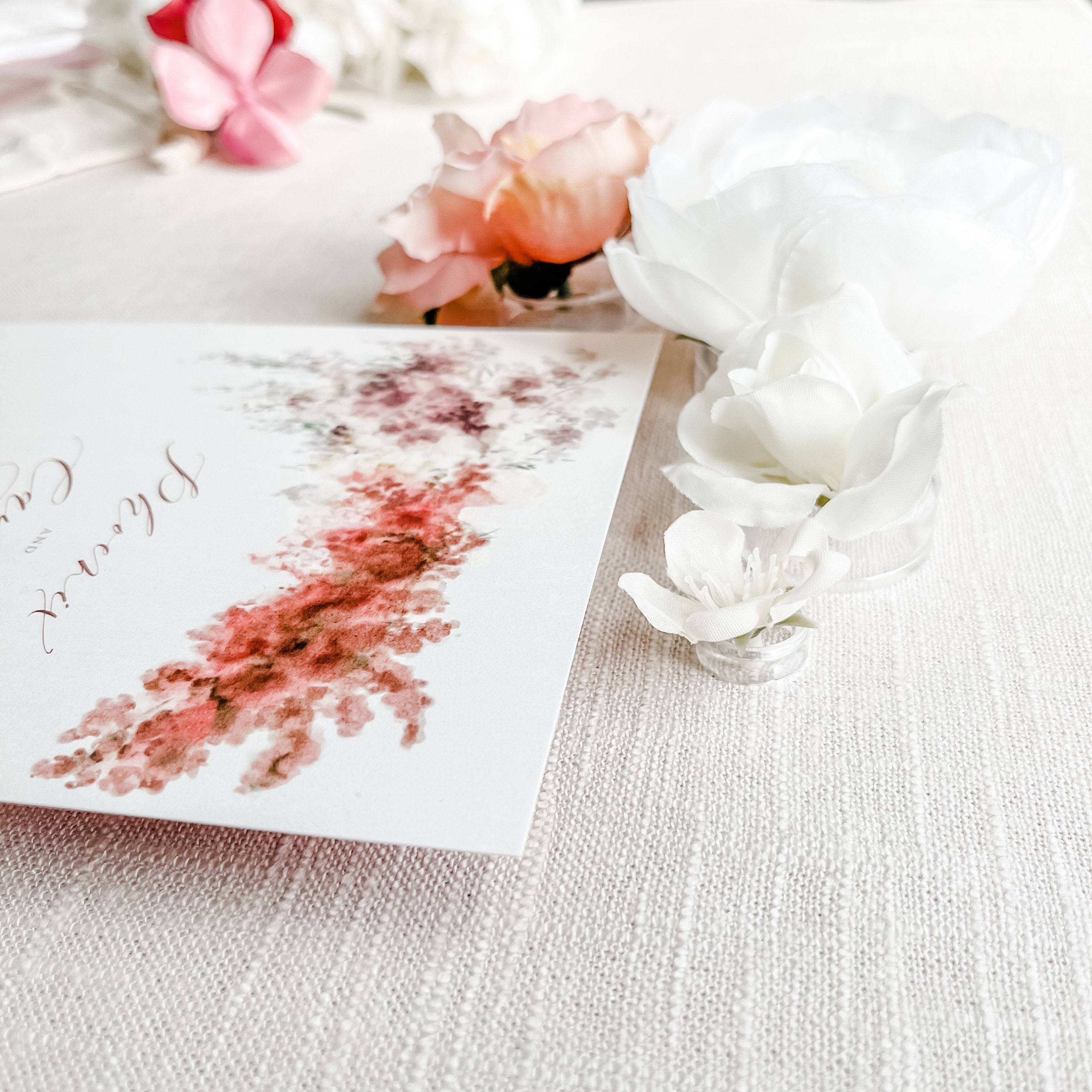 Set of 12 Round Floral Risers for Photographers Invitation Flat Lays - Etsy