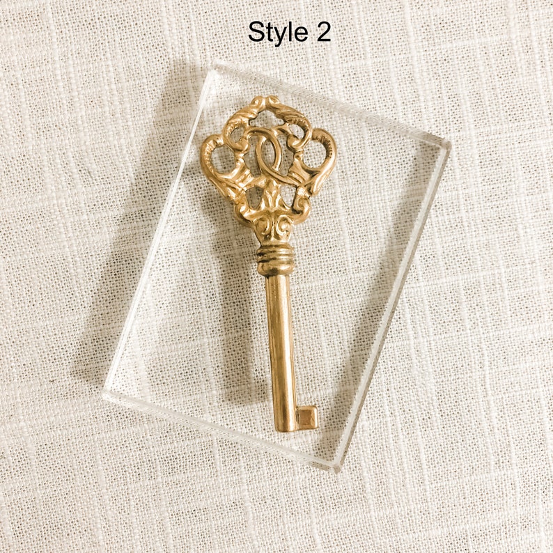 Vintage Gold Skeleton Key With Tassel for Home Decor Styling - Etsy